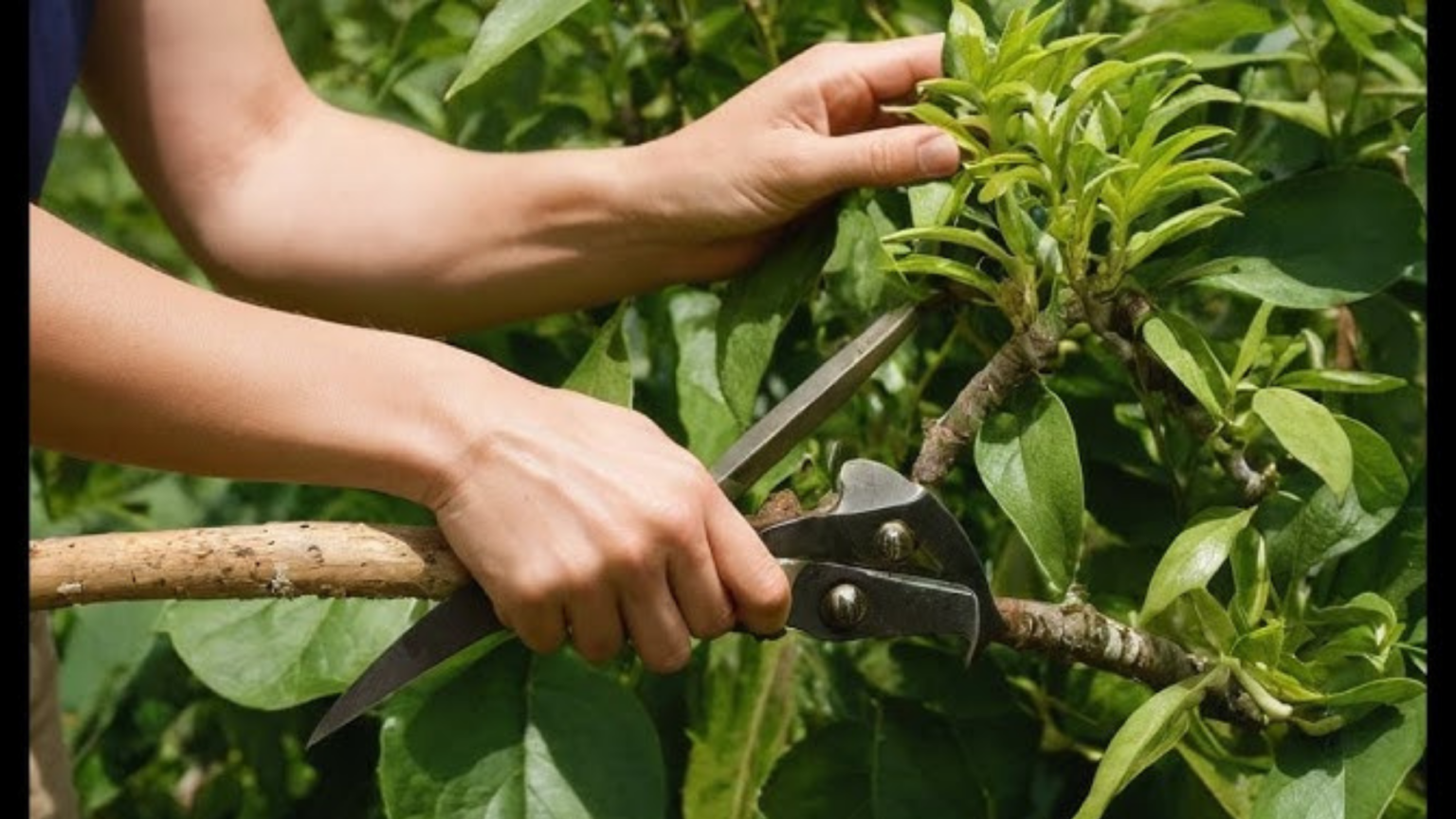 How to Prune Trees and Shrubs - green garden